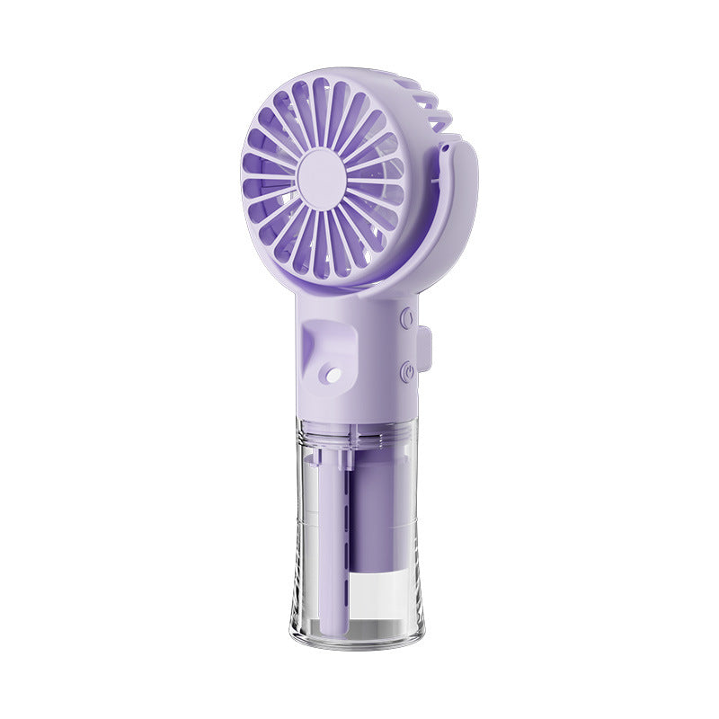 Portable Handheld Spray Fan 4-Speed Water Spray Mist Fan Summer Coolin ...